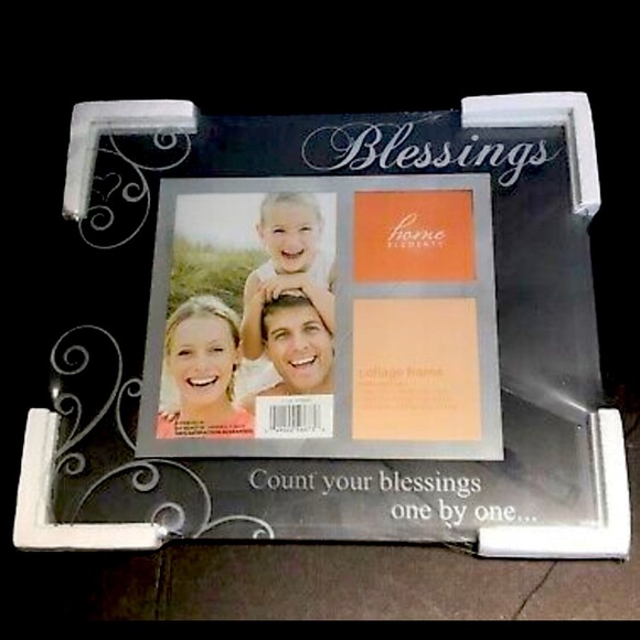 Other | Collage Family Blessing Photo Frame | Poshmark